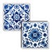 Blue Mediterranean Spanish Tile Designs, Printable Wall Art, Digital ...