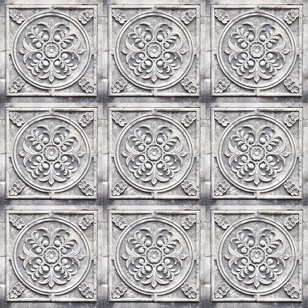 Gothic Tile Digital Set, Medieval Carvings, Stone Textures, Elegant ...