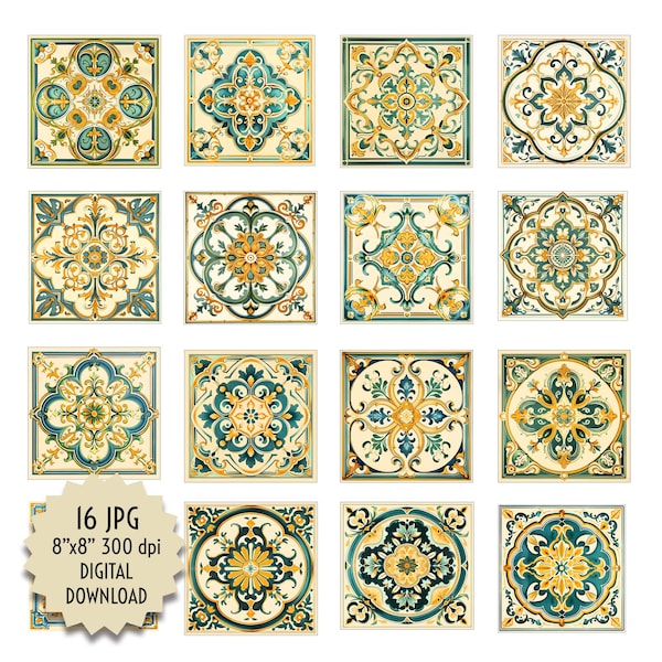 Spanish Style Wallpaper - Etsy
