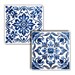 Blue Mediterranean Spanish Tile Designs, Printable Wall Art, Digital ...