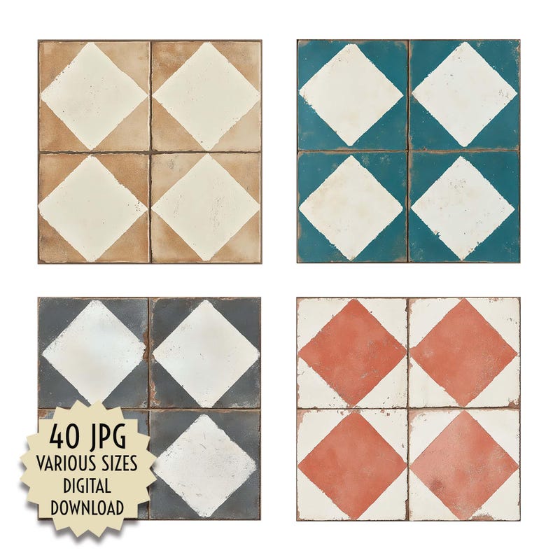 Tile Stencil 6x6 - Etsy