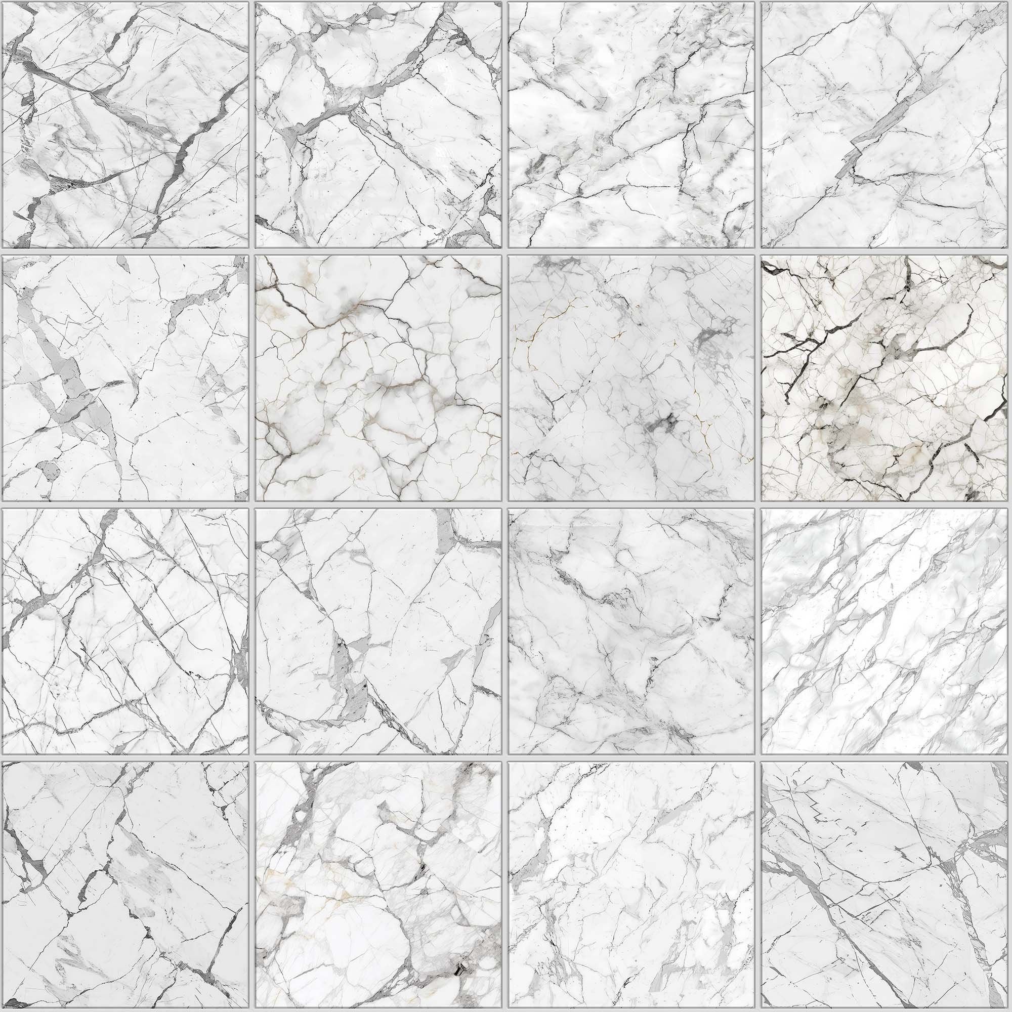 White Marble Texture Seamless Tiles Realistic Digital Design Print ...