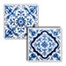 Blue Mediterranean Spanish Tile Designs, Printable Wall Art, Digital ...