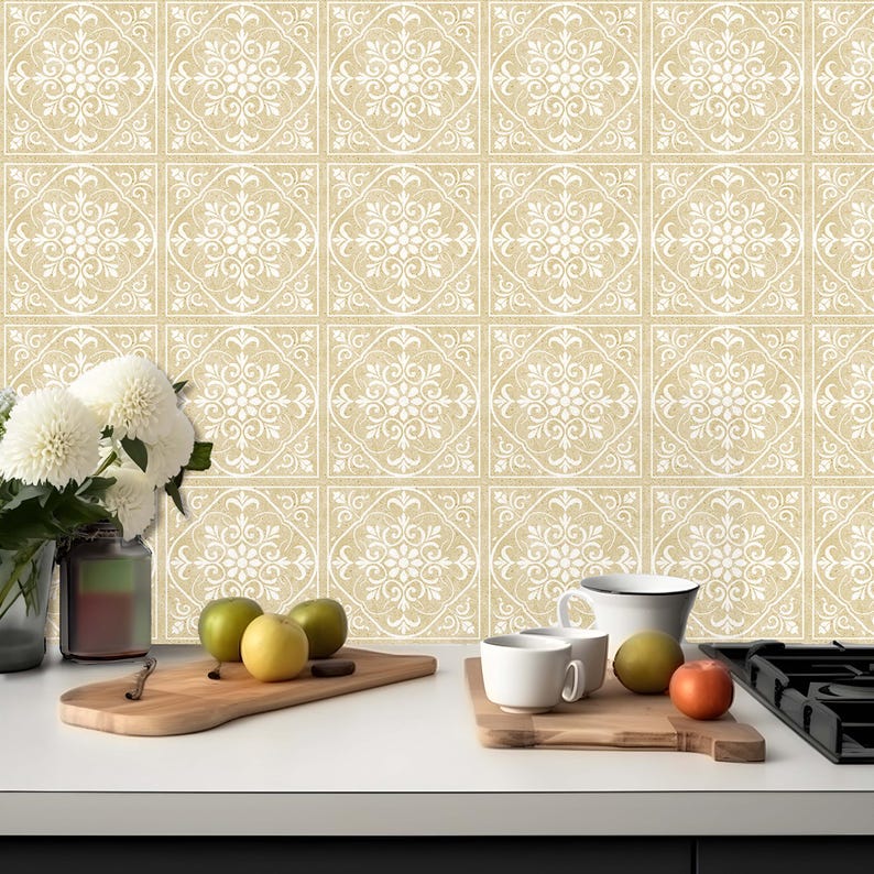 9 Seamless Beige and White Cement Textured Tiles, for Printing Stickers ...