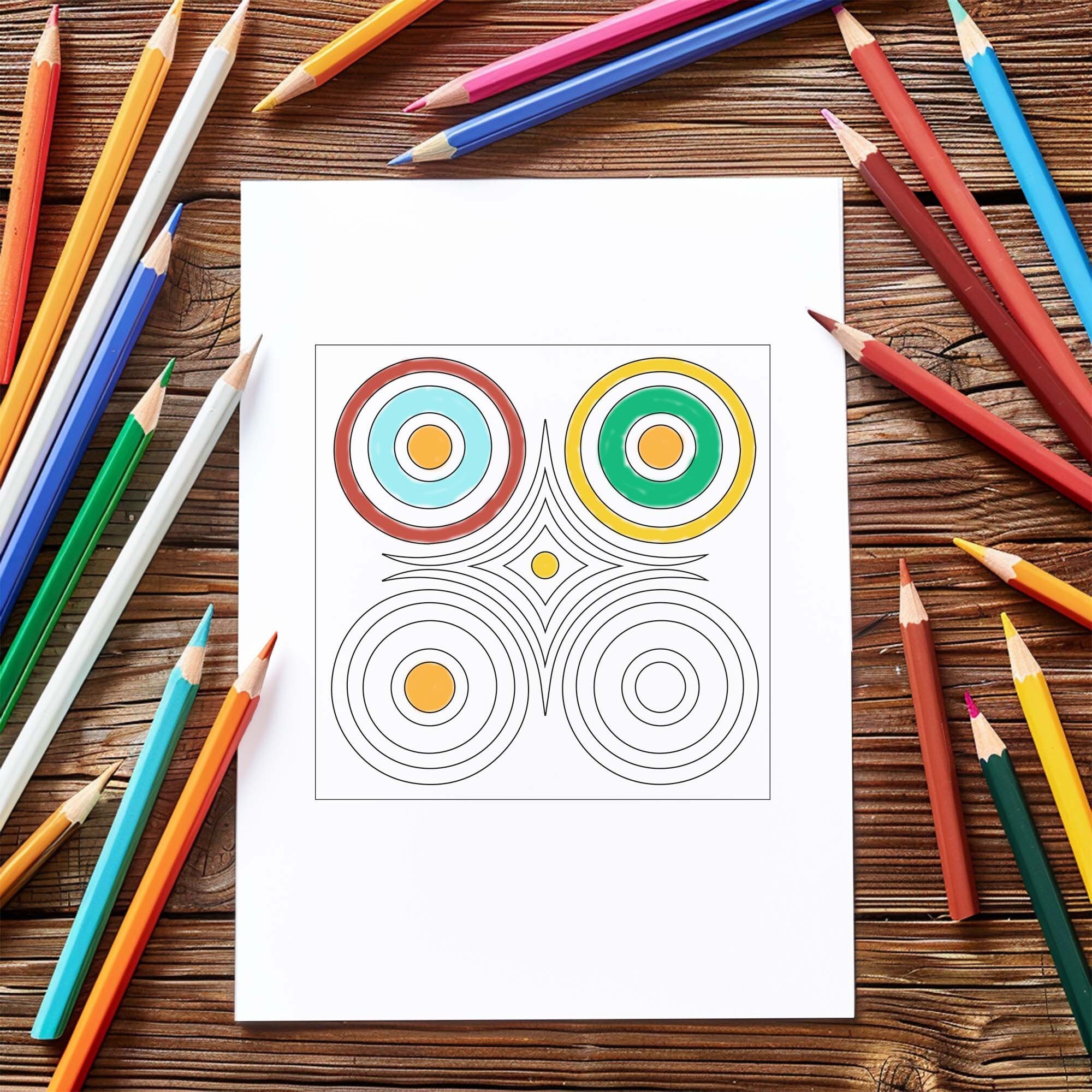 30 Customizing Modern Coloring Tile Drawing Vector Lines Mosaic Decor ...