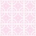 Pink Tile, White Background, SVG, Square, Geometric, Floral Pattern ...
