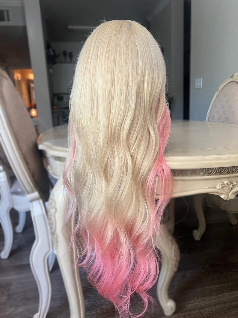Strawberry Milkshake CUSTOM 100% Human Hair Wig - Etsy