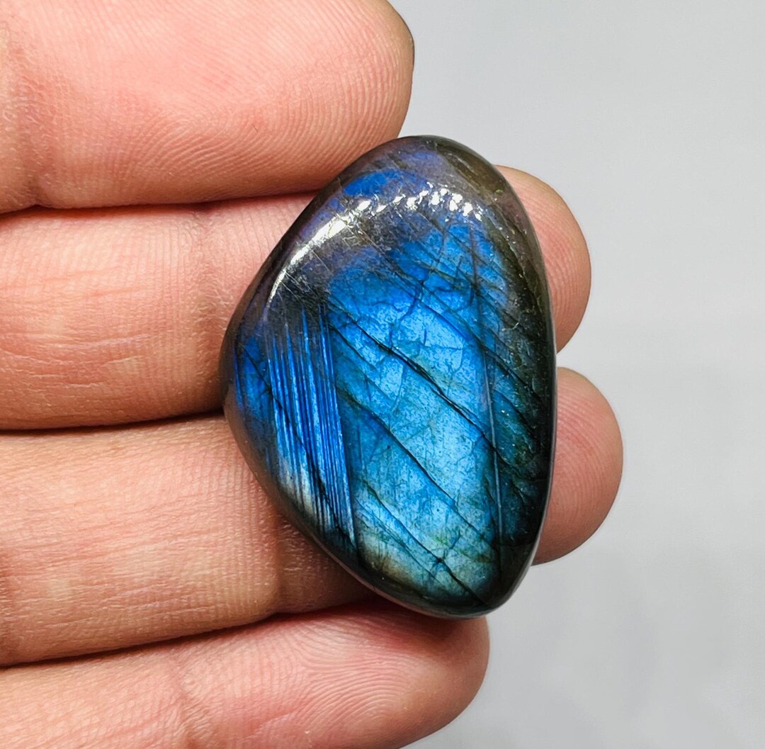 Magical Iridescent Gem – Enchanted Moonlight Labradorite Cabochon Loose ...