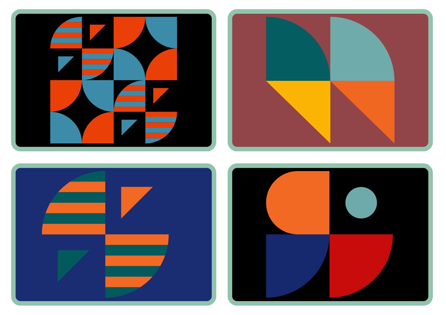 Visual Pattern Cards Sensory Flashcards High Contrast Cards Calming ...