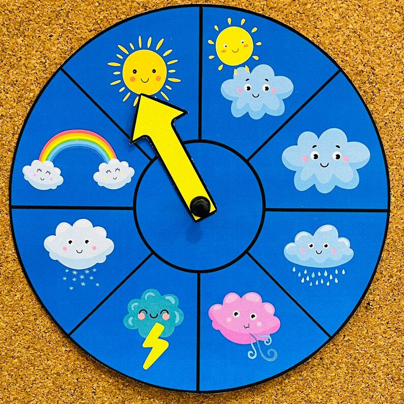 Todays Weather Printable Pack for Kindergarten, Weather Satation ...