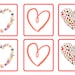 Valentine's Day Hearts Matching, Montessori Materials Printable ...