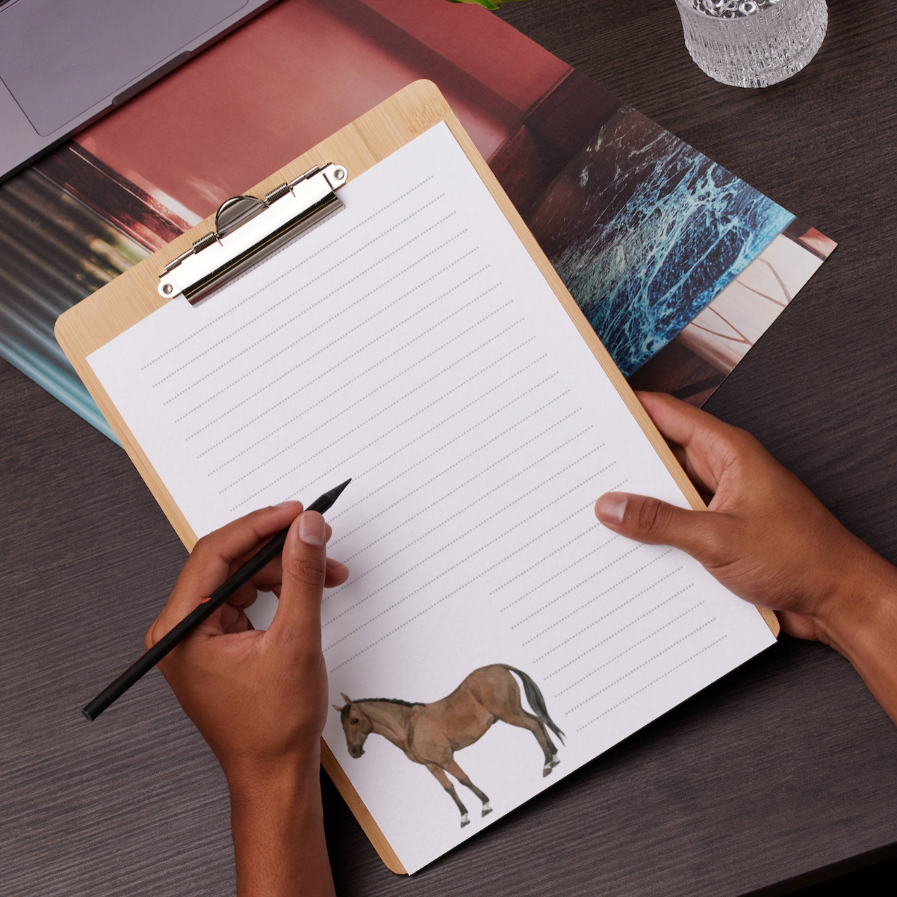 Equestrian Stationery Printable, Horses Stationary, Horses Art, Horses ...