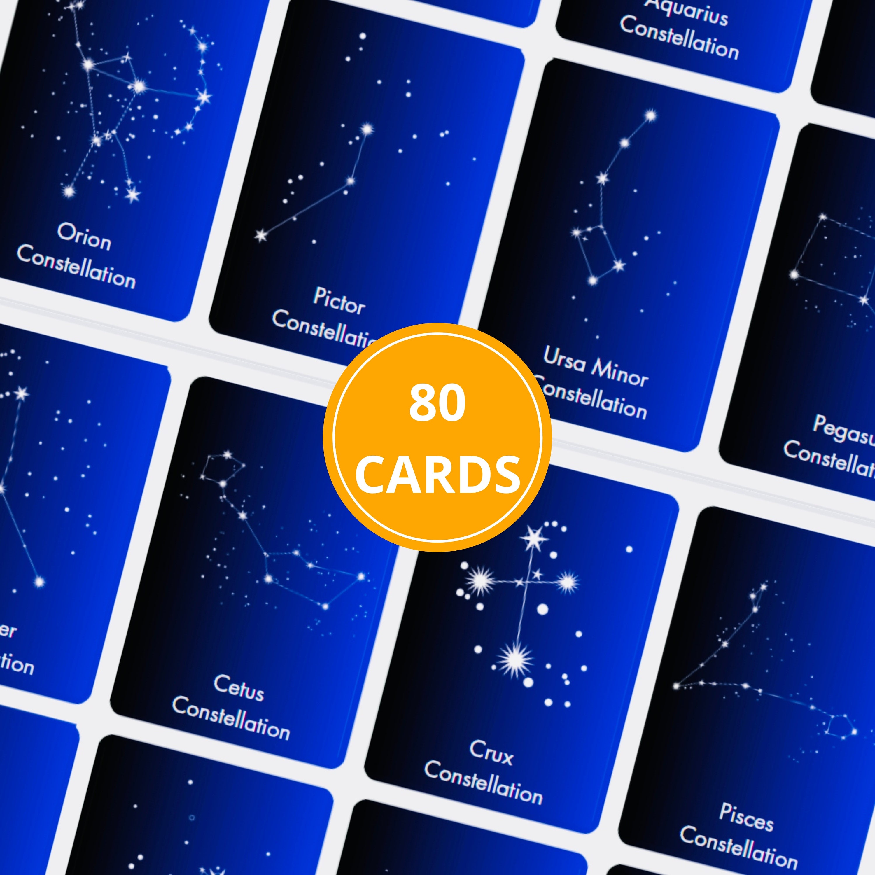 Star Gazing Cards, Constellations Flashcards, Montessori Science ...