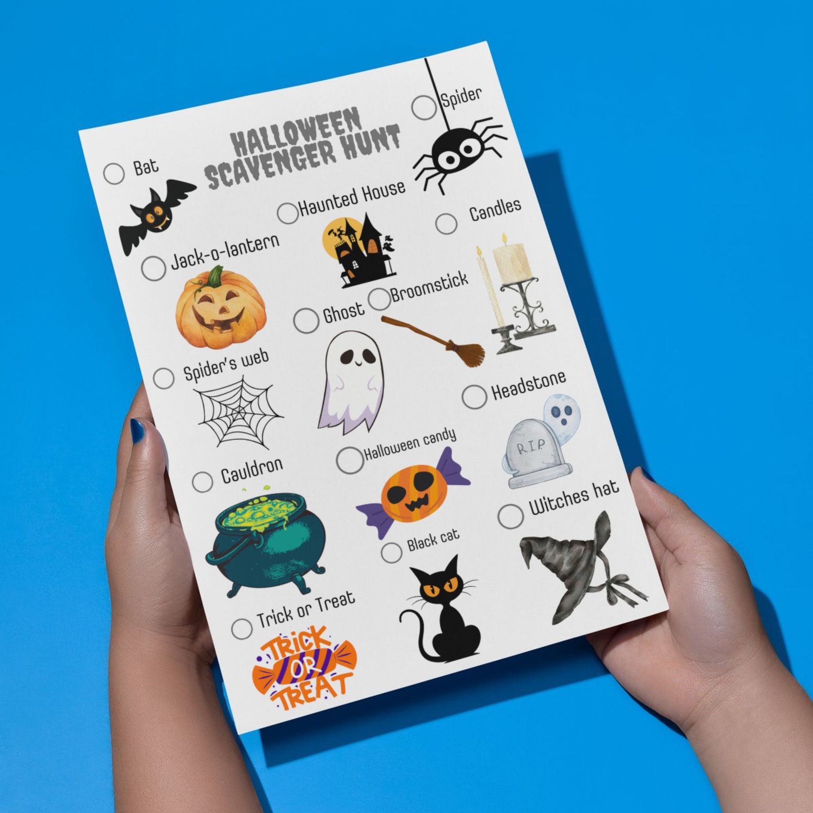 Halloween Scavenger Hunt, Fall Activities, Halloween Printable, October ...