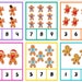 Count and Clip Cards, Christmas Cookies Count and Clip Cards Pdf, Count ...