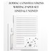Zodiac Constellation Stationery, Minimalist Notepad Letter Set (PDF ...