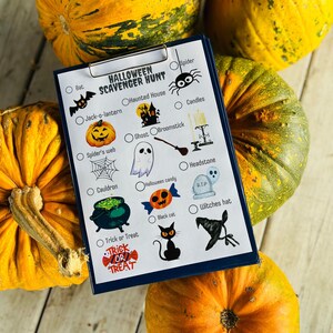 Halloween Scavenger Hunt, Fall Activities, Halloween Printable, October ...