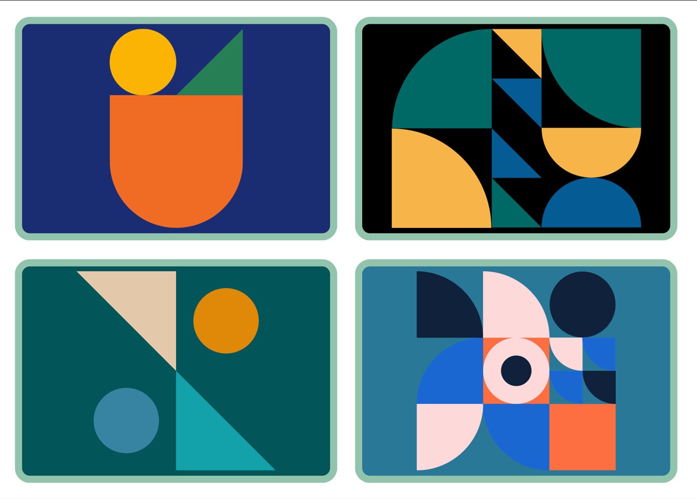 Visual Pattern Cards Sensory Flashcards High Contrast Cards Calming ...