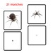 Spiders Magnifying Matching Game, Montessori Activity (PDF) - Etsy