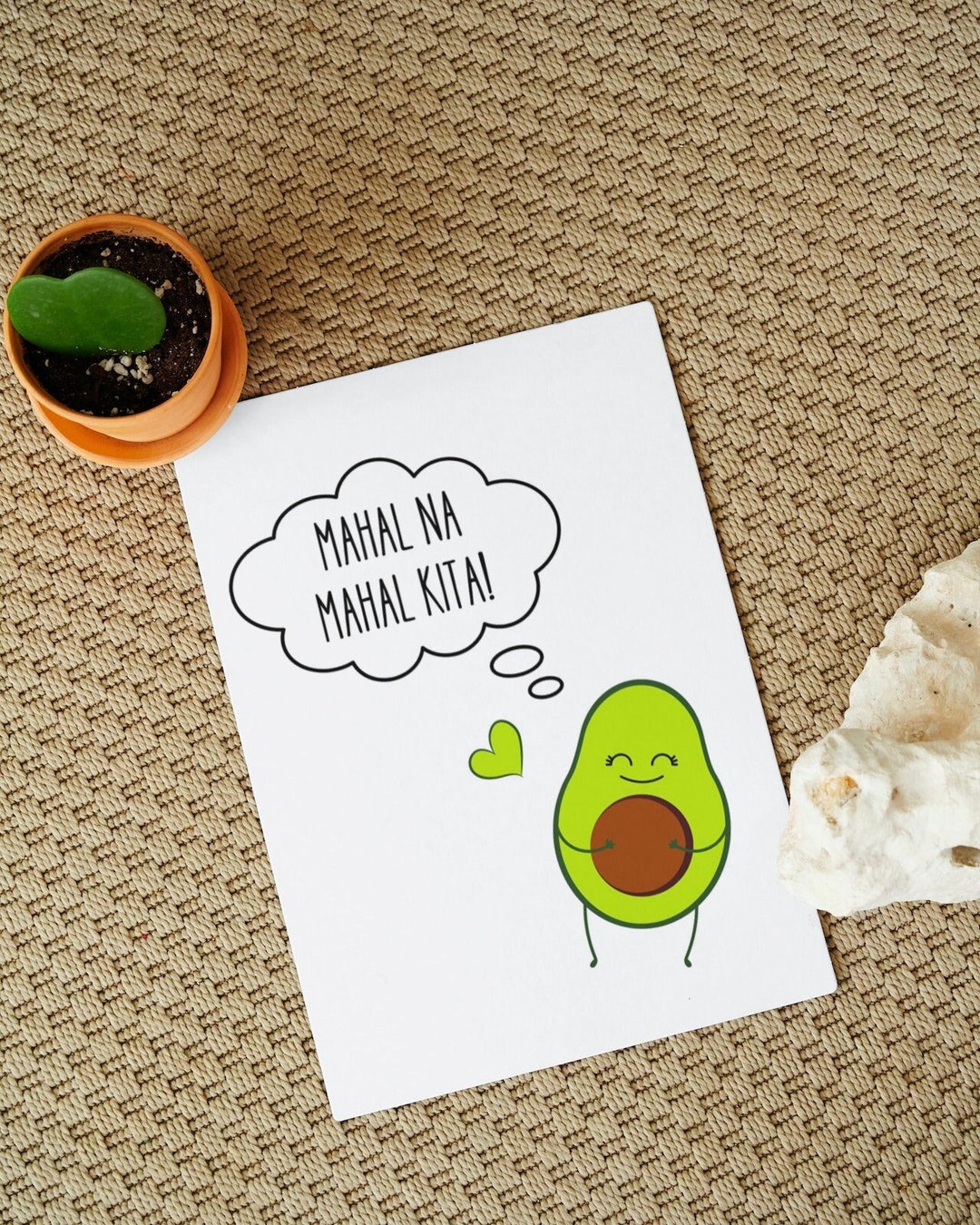 Filipino Card Printable Valentine's Card Printable Filipino Printable ...