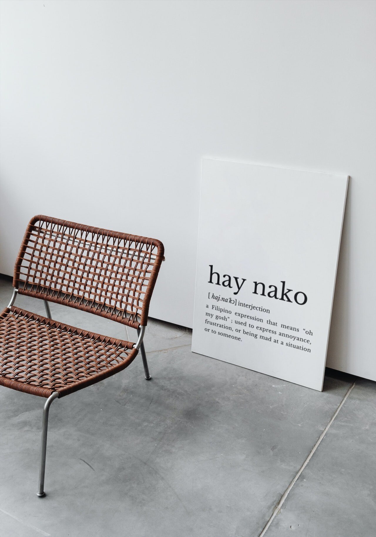 HAYNAKO Filipino Word Filipino Art Tagalog Expression - Etsy