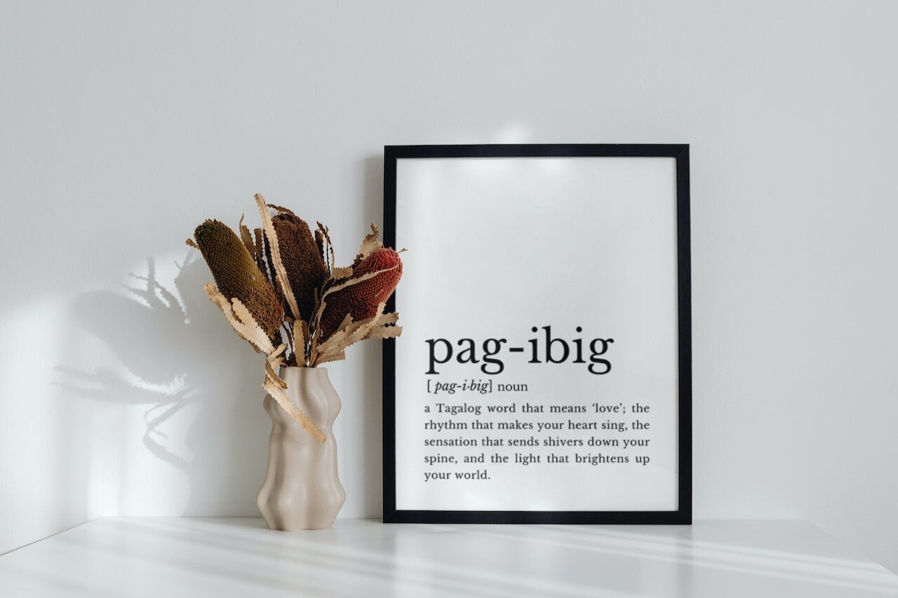 PAG-IBIG Filipino Word Filipino Art Tagalog Expression Philippines Art ...