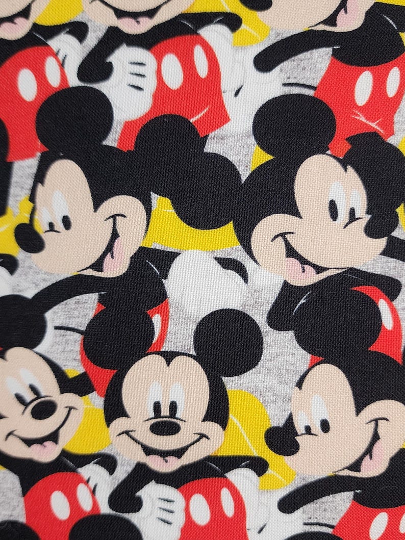 Mickey Mouse Pillowcase / Cover / Envelope Closure / Choose a Size ...