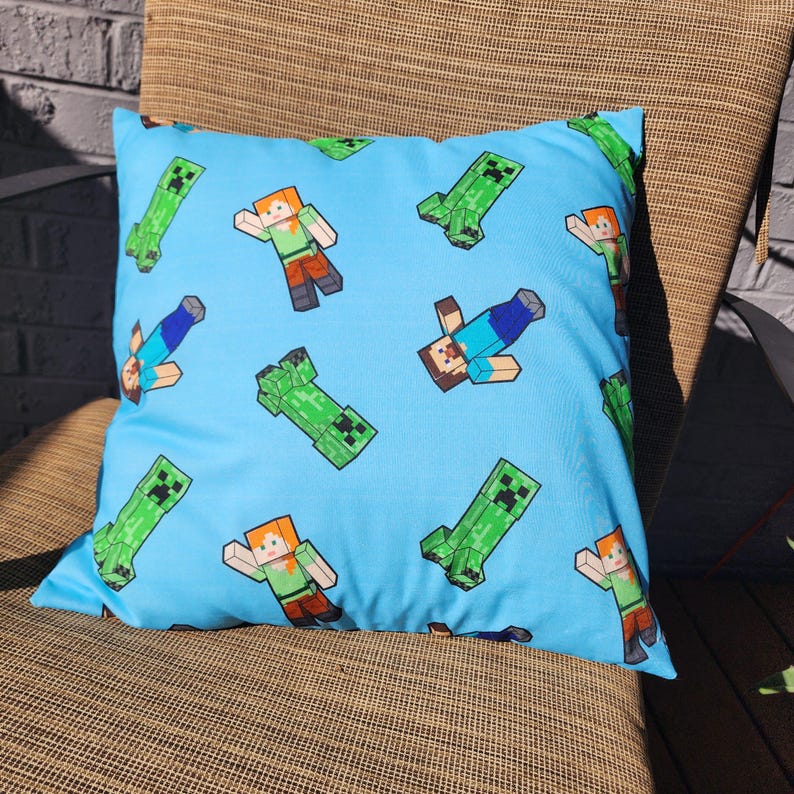 Minecraft Pillowcase / Cover / Envelope Closure /choose a Size / 100% ...