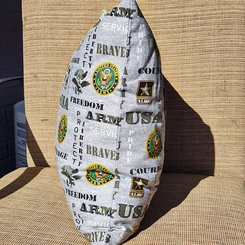 US Army Pillow Cover / Envelope Closure/ 16" X 16" or 18" X 18" / 100% ...