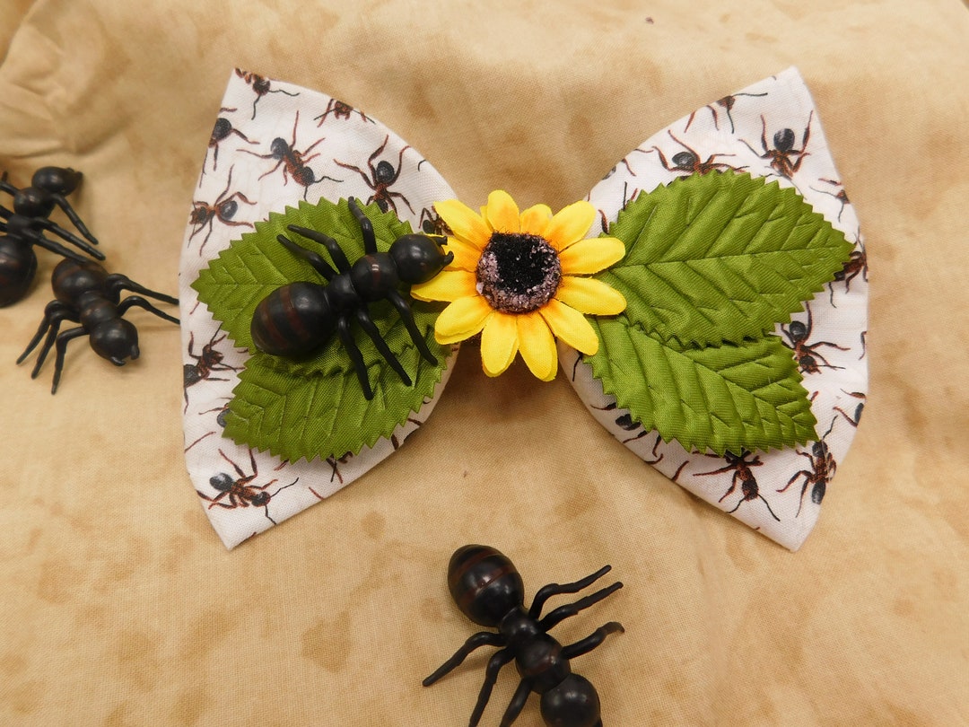 Ants, Ants and More Ants / Fabric Ant Hairbow - Etsy