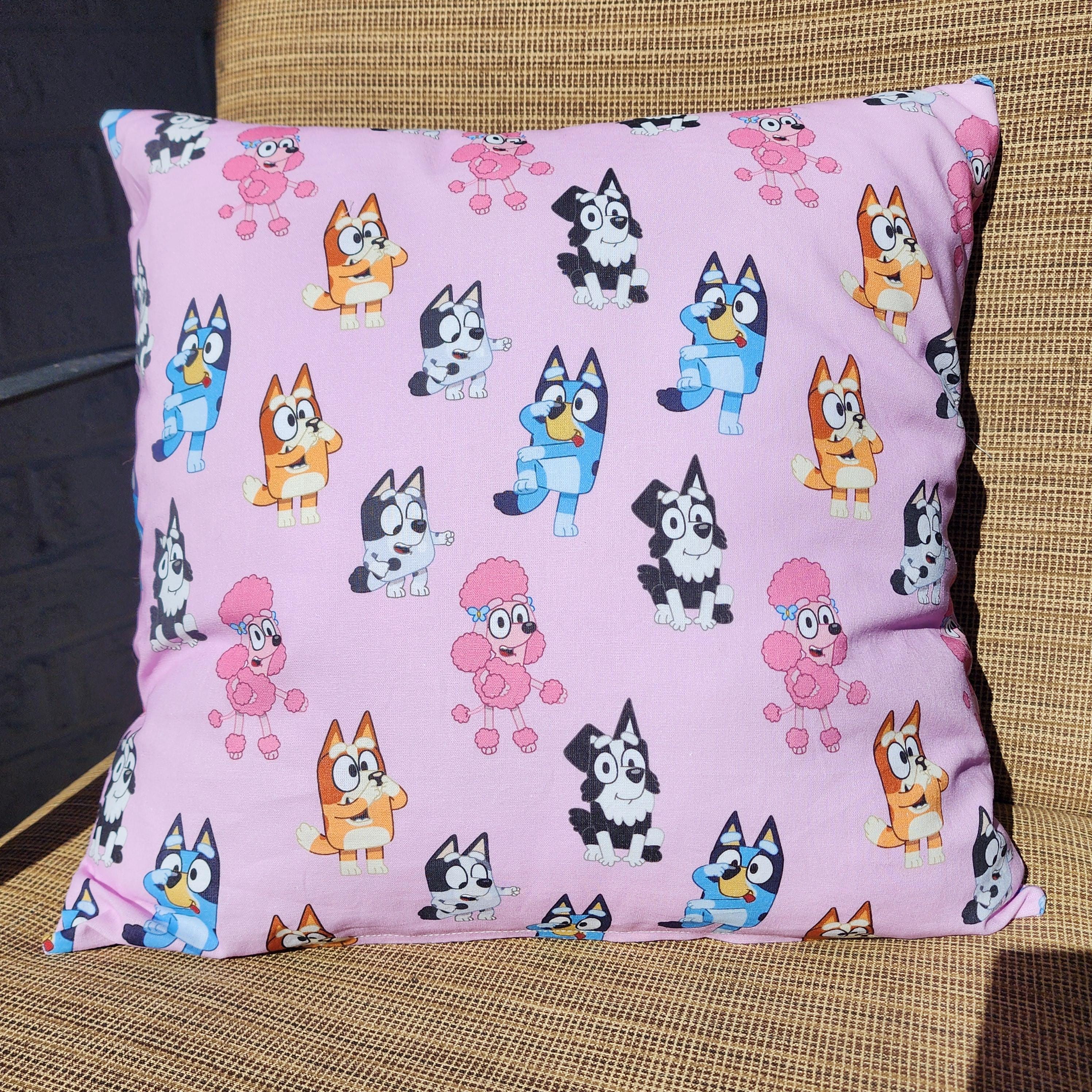 Bluey Pillow Cover / Zipper Closure/ 16" X 16" / 100% Cotton - Etsy