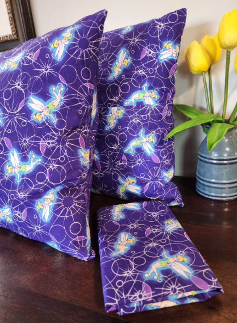 Tinkerbell Pillow Cover / Envelope Closure/ 16" X 16" / 100% Cotton - Etsy