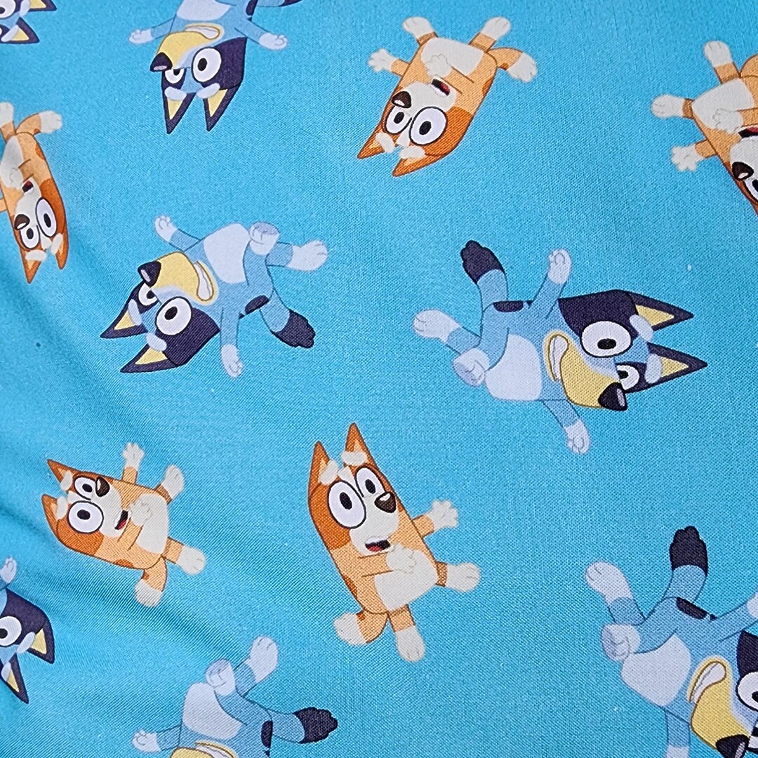 Super Cute Bluey Pillow Cover / Envelope Closure/ 18" X 18" / 100% ...