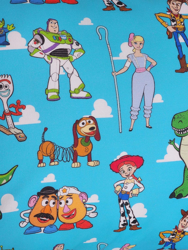 Toy Story Pillowcase / Cover / Envelope Closure / Choose a Size / 100% ...
