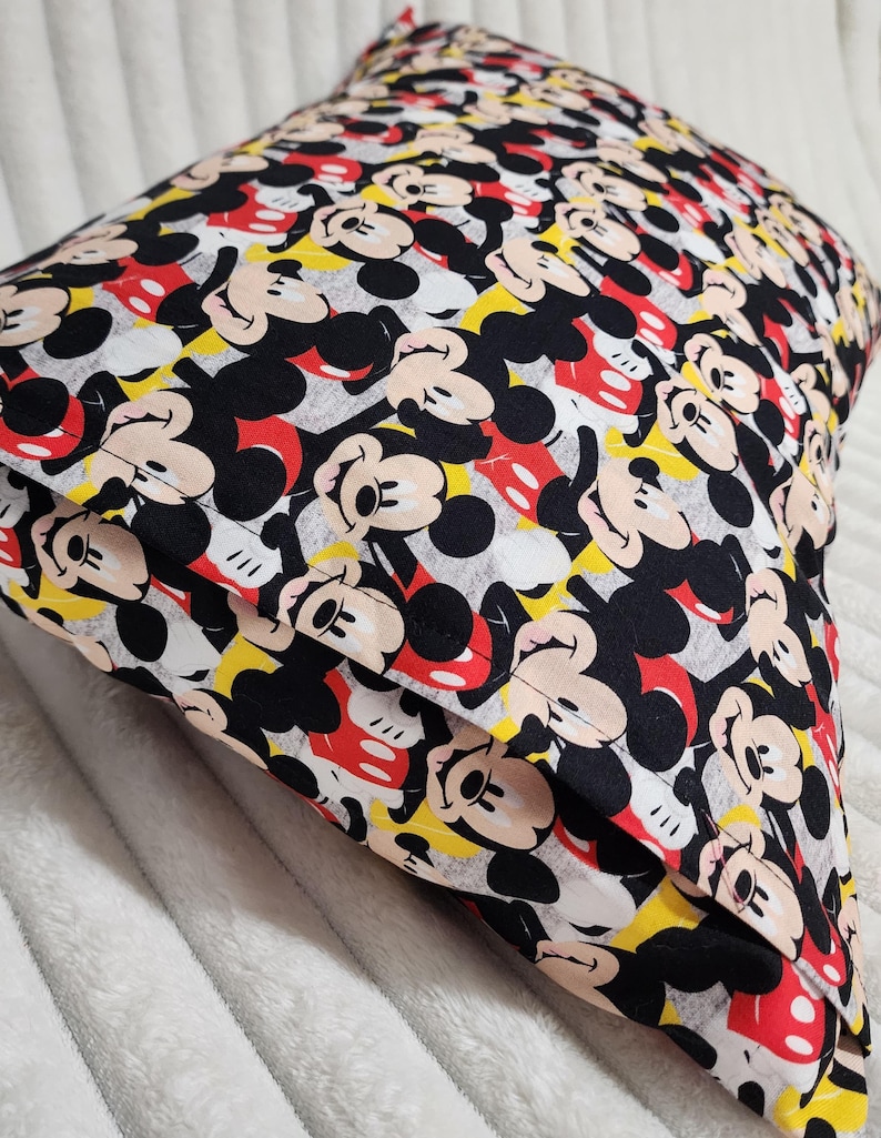 Mickey Mouse Pillowcase / Cover / Envelope Closure / Choose a Size ...
