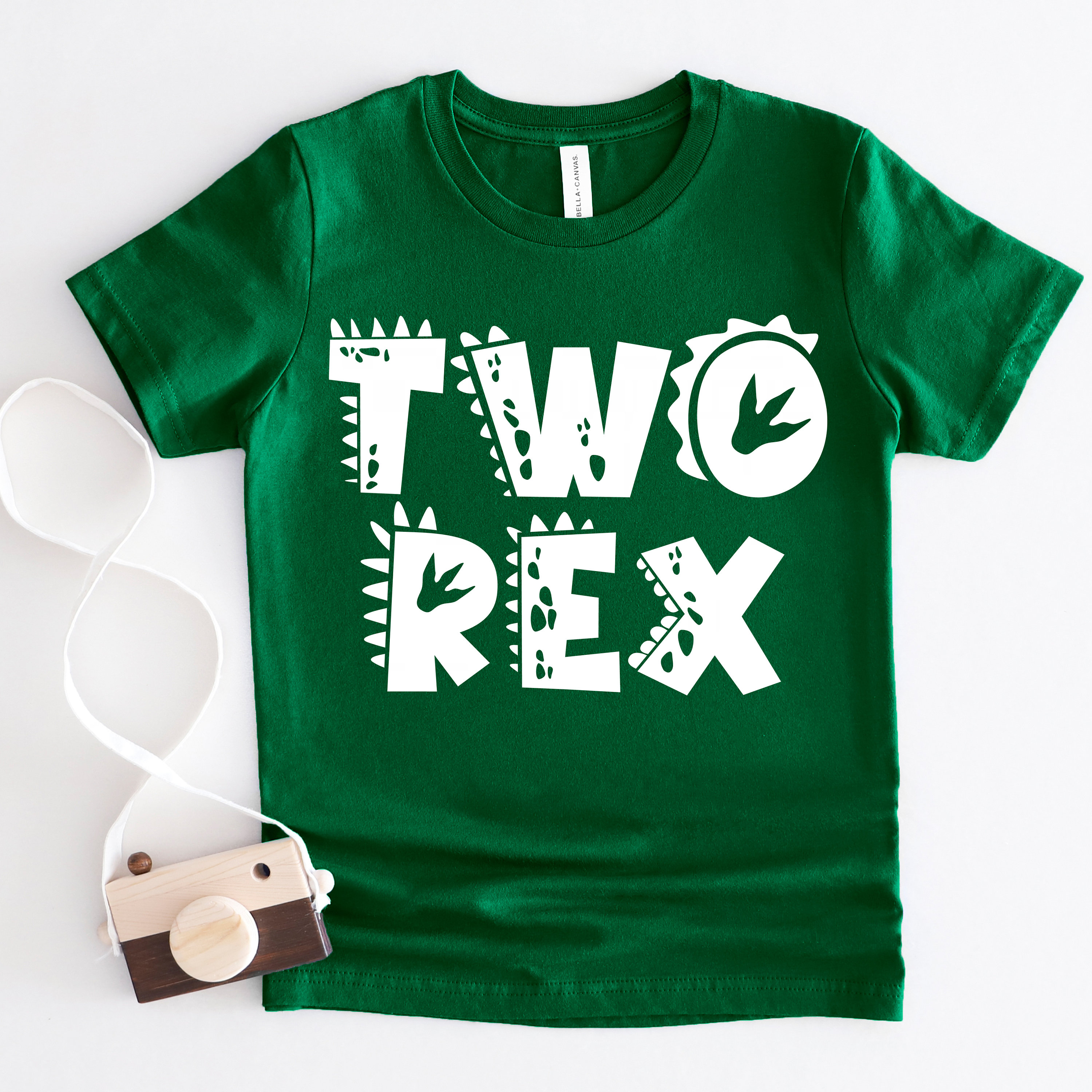 Two Rex Birthday Shirt, 2nd Dinosaur Birthday Tee, Dino Birthday Boy ...