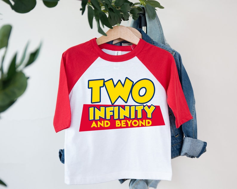 Two Infinity and Beyond Shirt, Toy Story Theme Birthday Party, 2nd ...