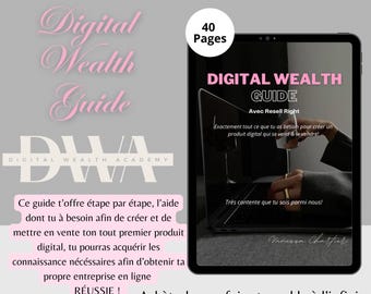 Digital Wealth Guide With PLR - Etsy