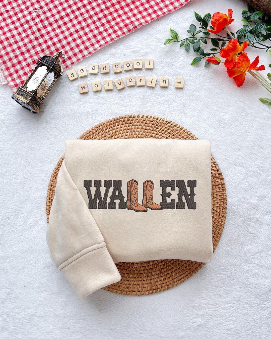 Wallen Cowboy Boots Embroidery Designs, Southern Style Embroidery ...