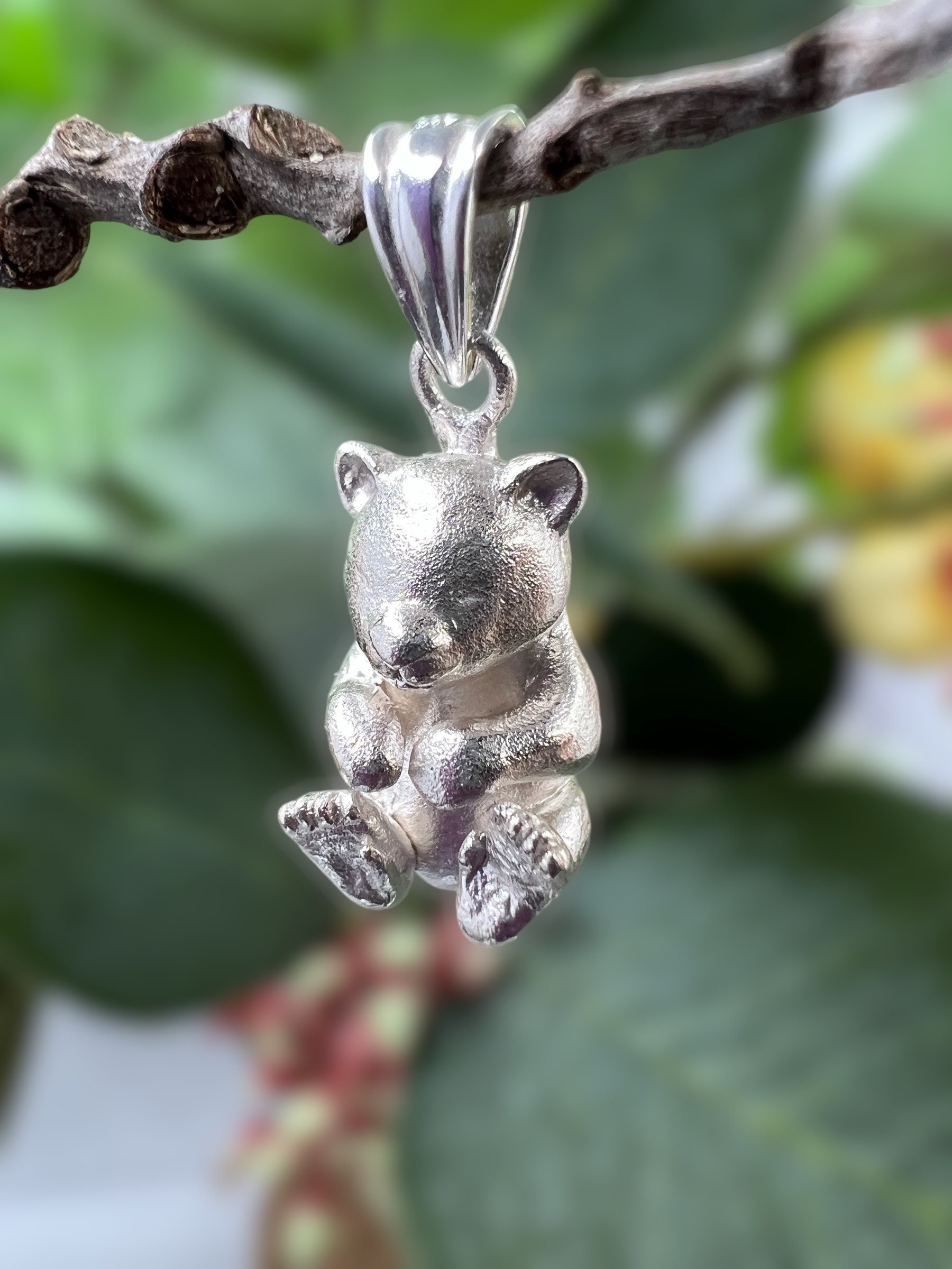 Silver Wombat Pendant / Australian Animal / Perfect Australian - Etsy