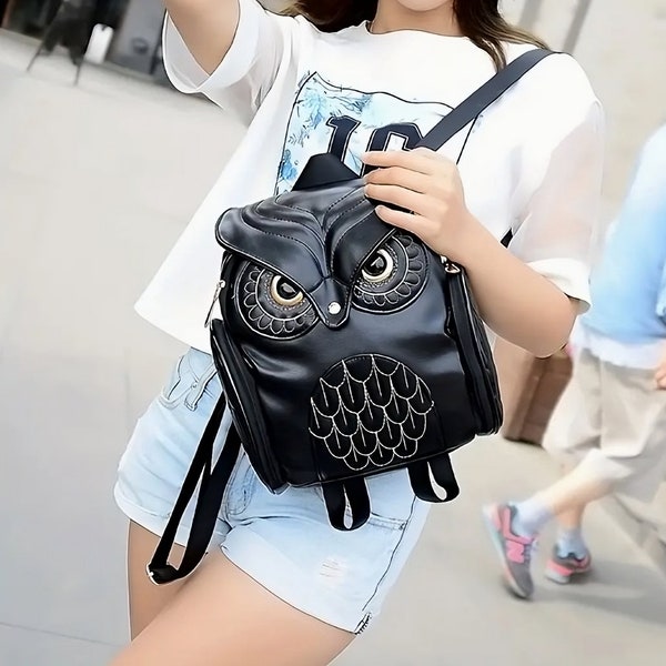 Owl Backpack - Etsy