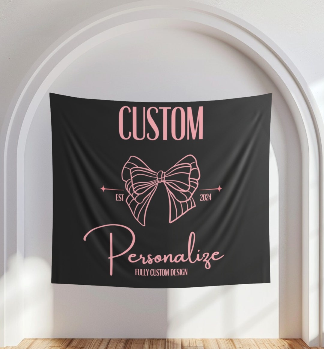 Custom Luxury Bach Banner Customized Bridal Gift Bachelorette Trip ...