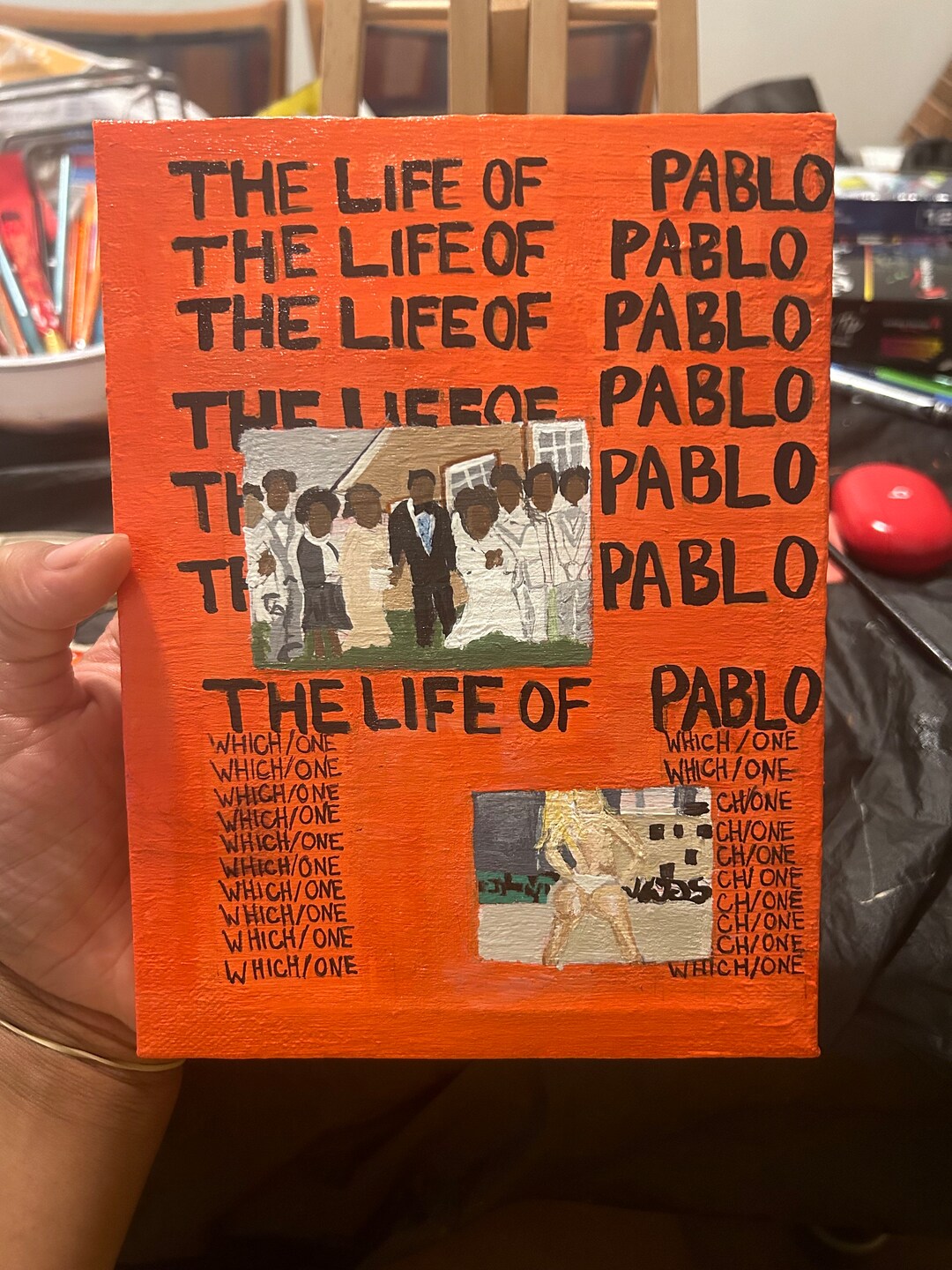 The Life of Pablo Painting - Etsy