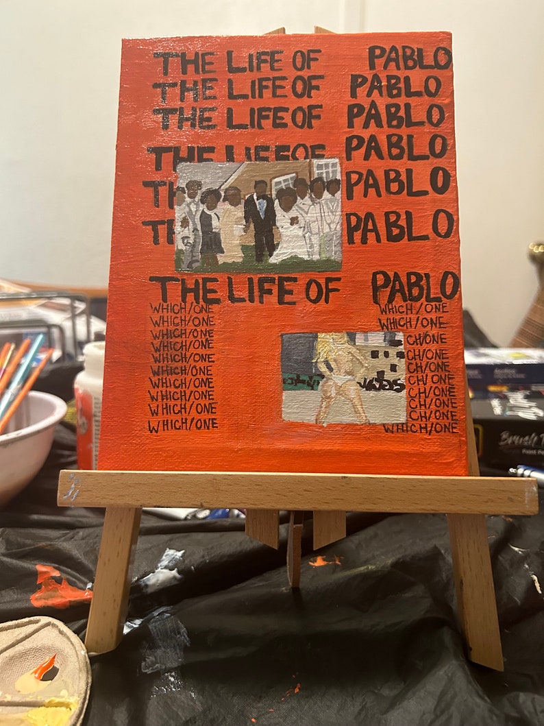 The Life of Pablo Painting - Etsy