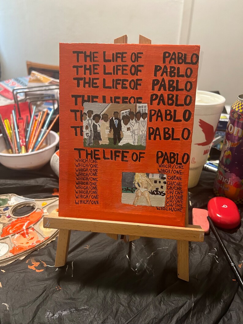The Life of Pablo Painting - Etsy