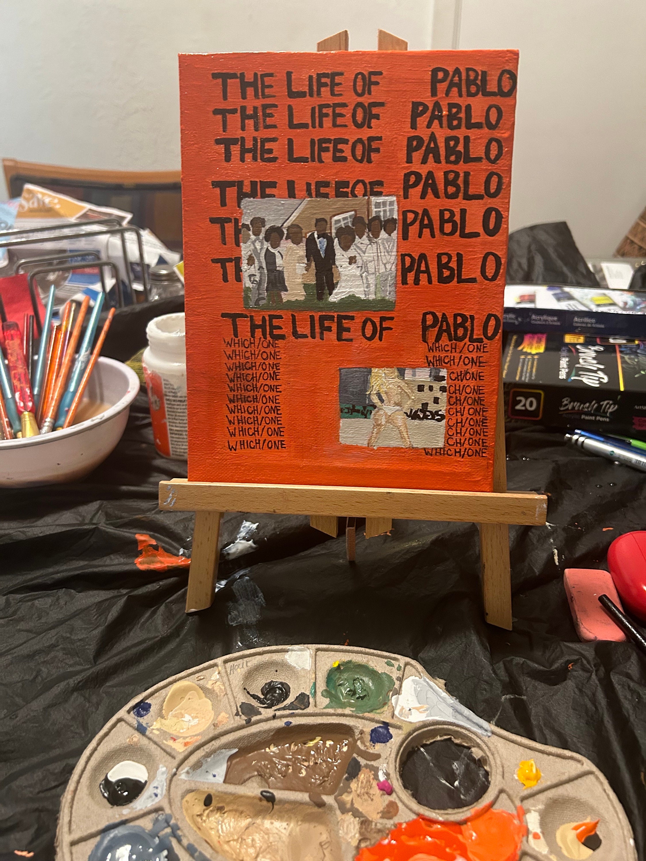 The Life of Pablo Painting - Etsy
