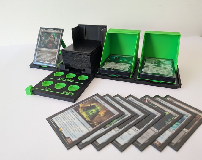 Necron Command Station - Magic the Gathering MTG Commander Deck Box - Etsy