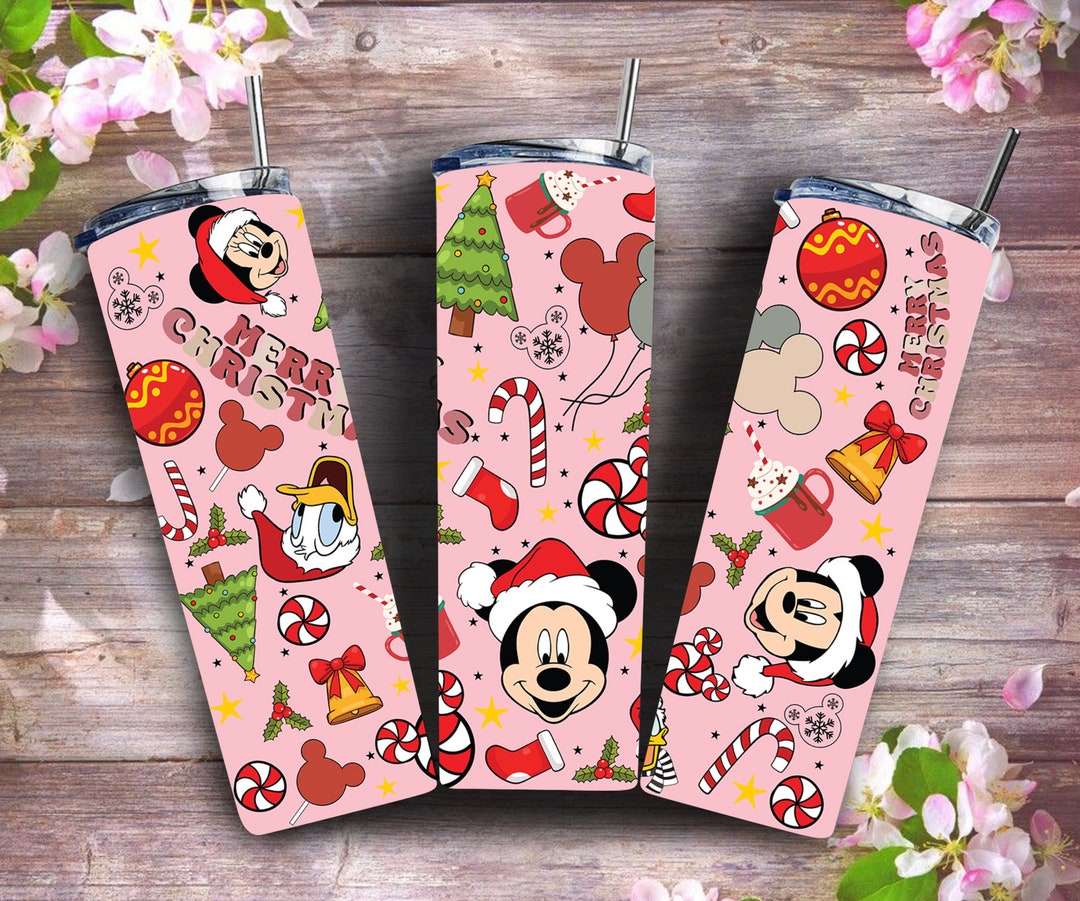 Christmas Cartoon 20oz Wrap, Mouse Design, Sublimation Wrap, Cartoon ...