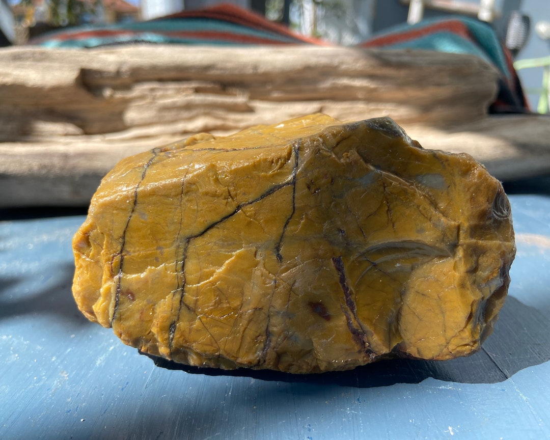 Large Yellow Jasper Rough Stone - Etsy