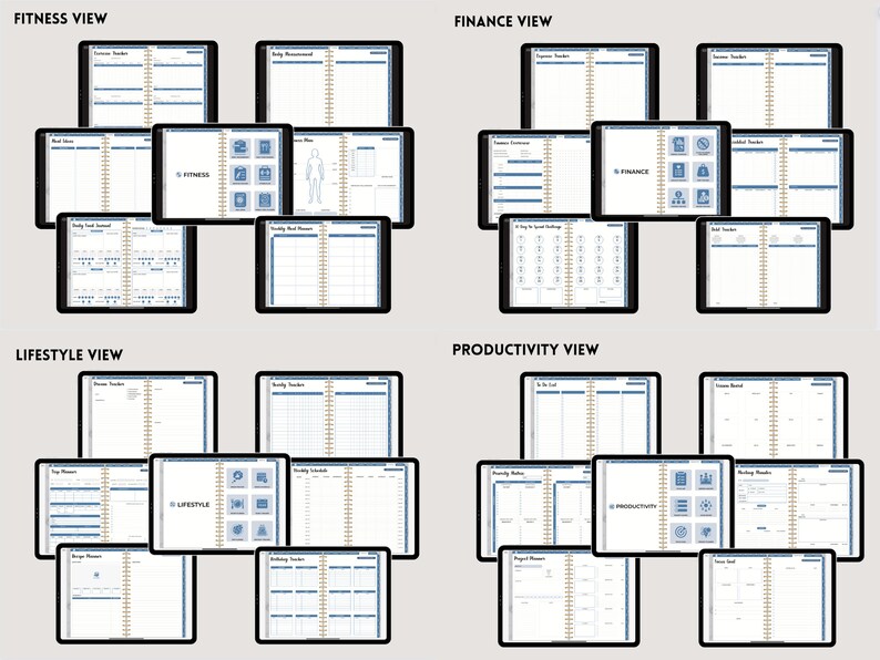 2024 All-in-one Ultimate Digital Planner Bundle, Free Goodnotes ...
